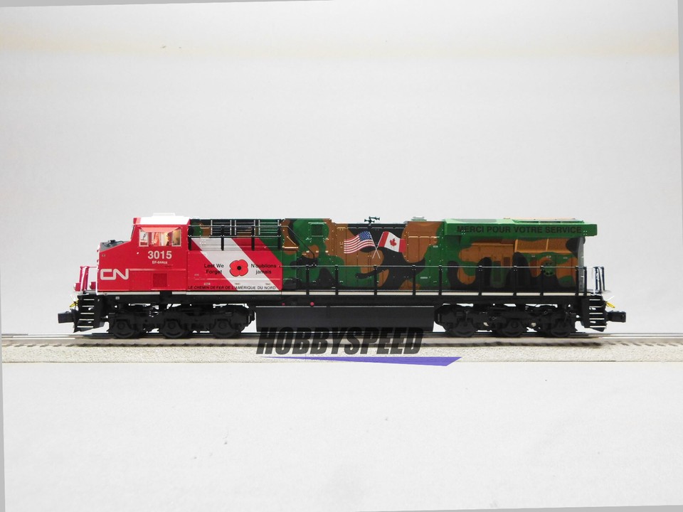 LIONEL CN VETERANS LEGACY ES44AC DIESEL LOCOMOTIVE #3015 O GAUGE ...
