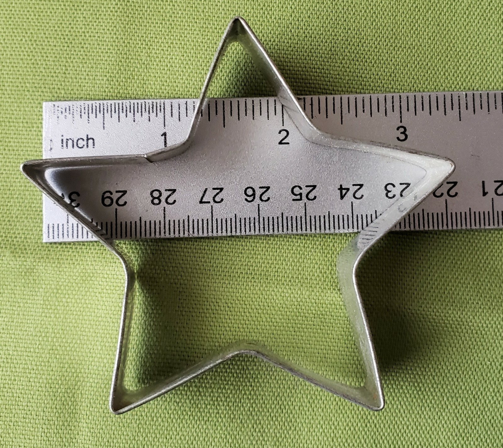 Metal Star Christmas Holiday Cookie Cutter Crafts Good Used Condition ...