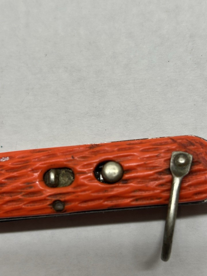 Schrade Orange Military Parachute Line Cutter USA NY Vintage | eBay