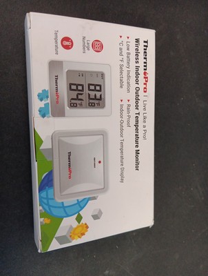 ThermoPro TP49 Digital Hygrometer Indoor Thermometer Humidity Meter ...