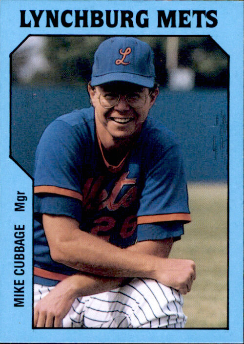 1985 Lynchburg Mets TCMA #1 Mike Cubbage Manager Baseball Card | eBay