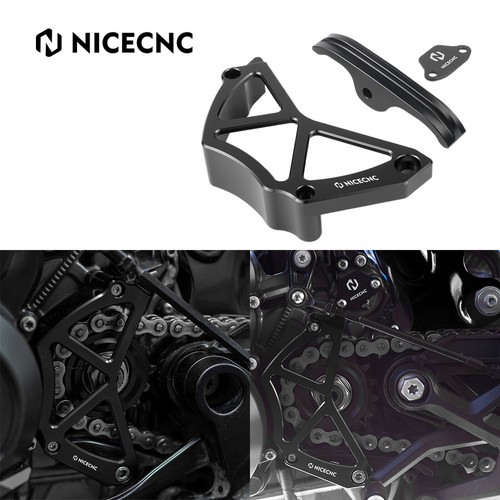 Chain Guard + Gear Position Sensor Cover For KTM 790 890 Duke 2018 2019 ...