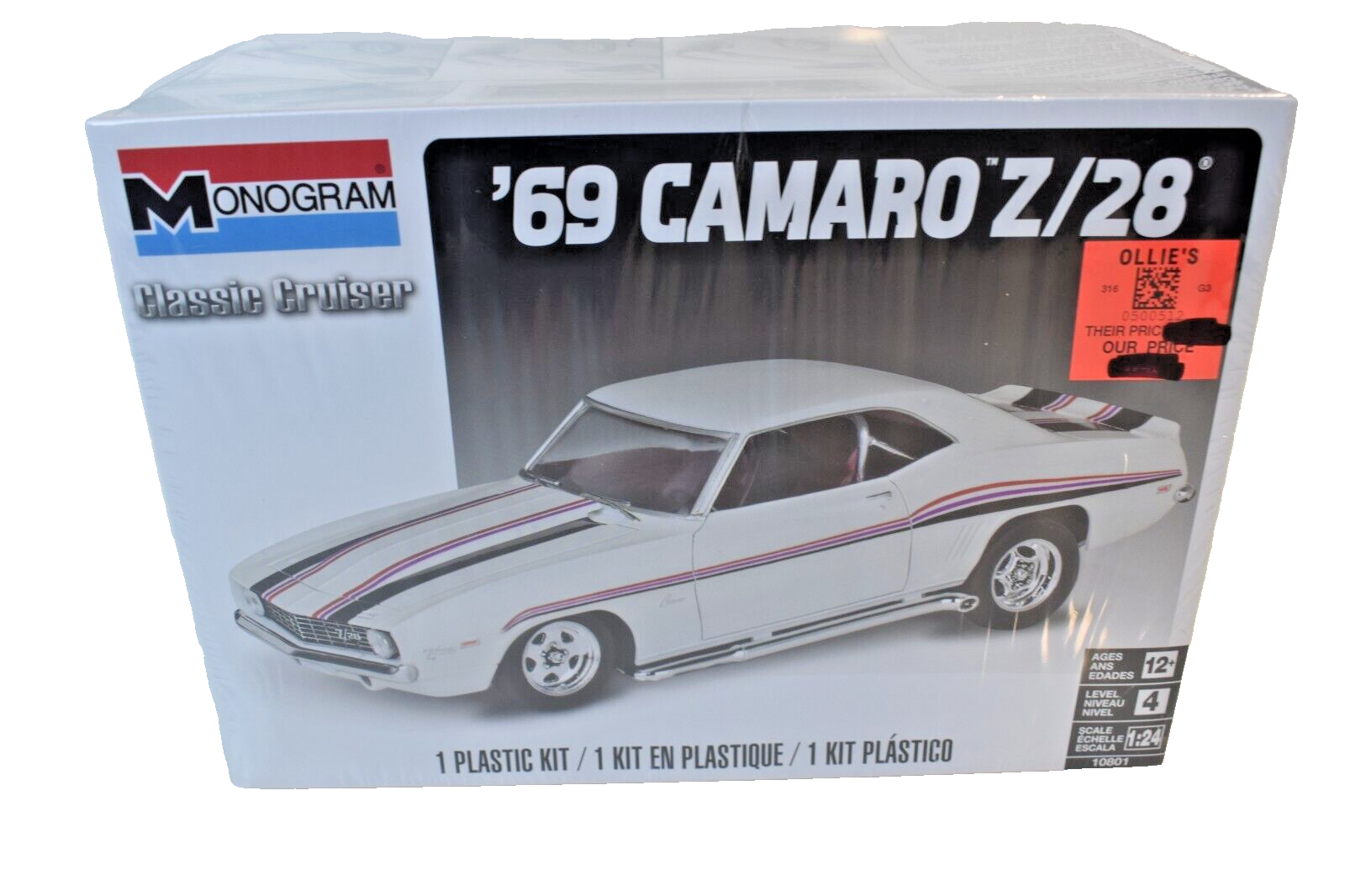 Monogram '69 Camaro Z/28 Kit # 10801 Factory Sealed 1:24 | eBay