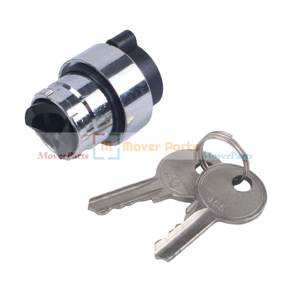 2 Position Ignition Key Switch with 2 Keys for Skyjack 102754 SKY102754 ...