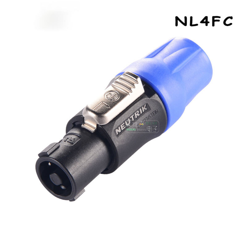 Neutrik l NL4FX / NL4MP/NL4FC/ l 4 Pole Plugs Audio Connectors Plug ...