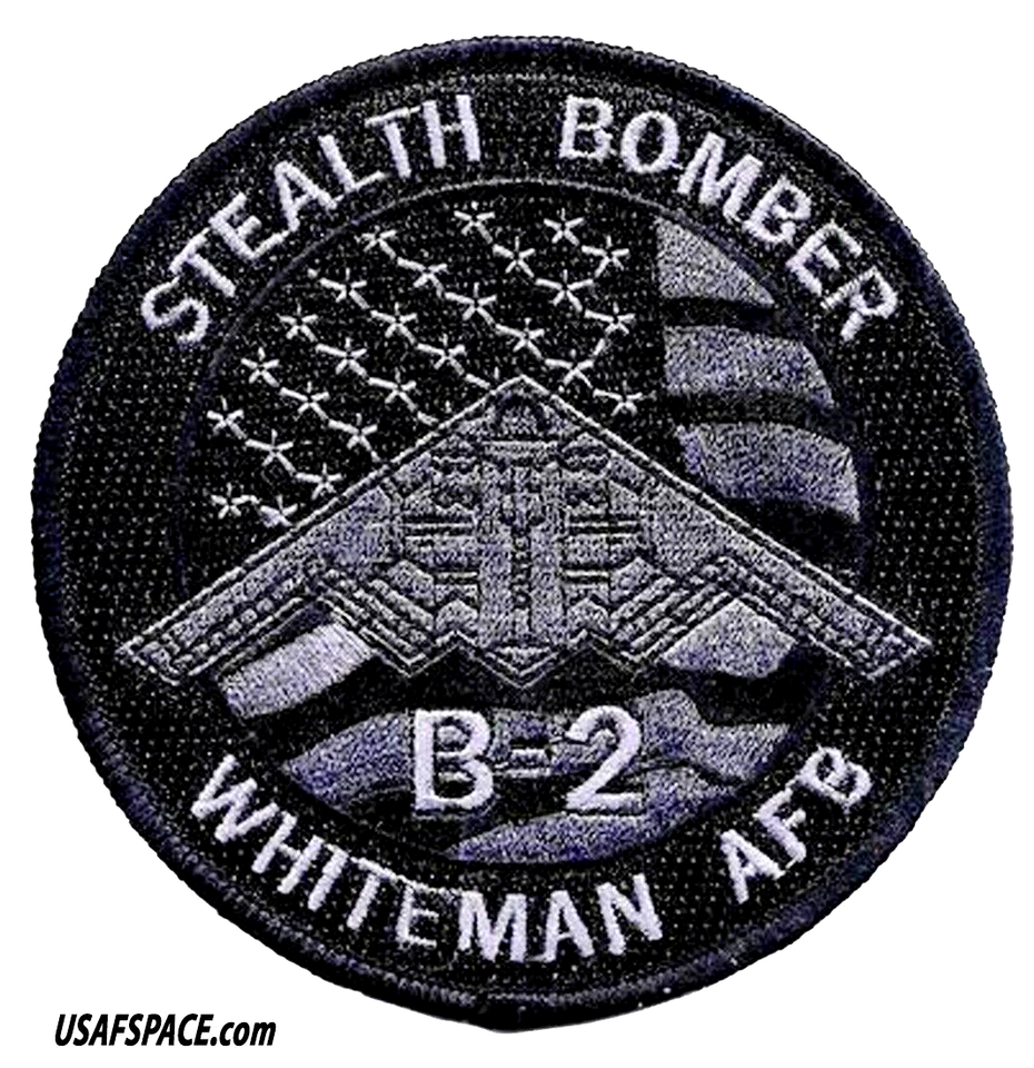 USAF B-2 STEALTH BOMBER -Whiteman AFB, MO- ORIGINAL VEL PATCH | eBay