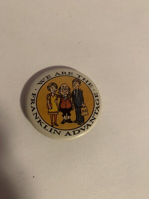 RARE ORIG. ANTIQUE FRANKLIN LIFE INSURANCE CO. SPRINGFIELD, ILL. PIN ...