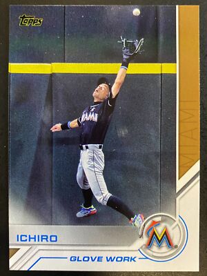 Ichiro 2017 Topps Update Baseball Topps Salute Miami Marlins #USS-7 | eBay