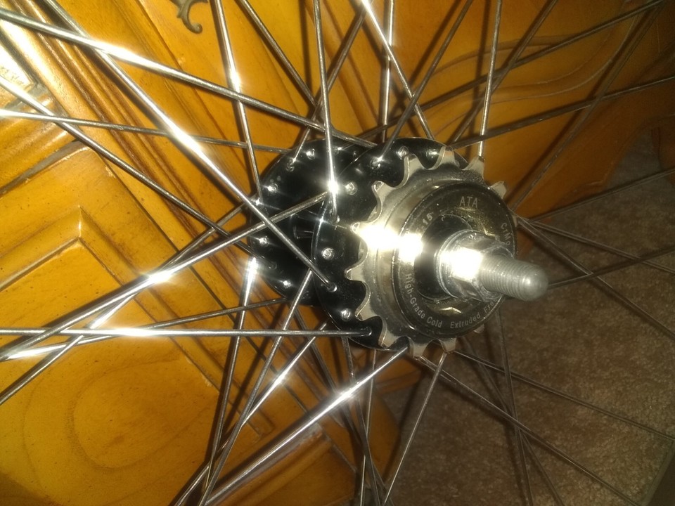 Brand new take offs 2018 big ripper WHEEL SET bmx SE BIKES quadangle ...