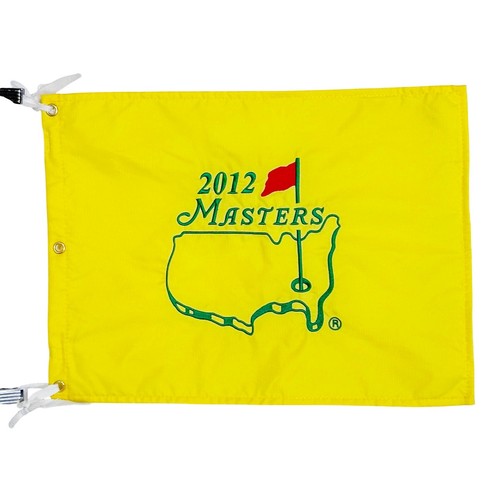 2012 Masters Golf Tournament Embroidered Pin Flag, Bubba Watson Win | eBay