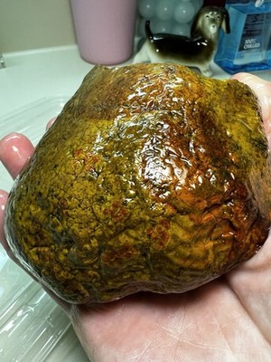 Stunning Rare MN Poppy Jasper 1lb+ Rock Specimen Lapidary Cabbing Rough ...