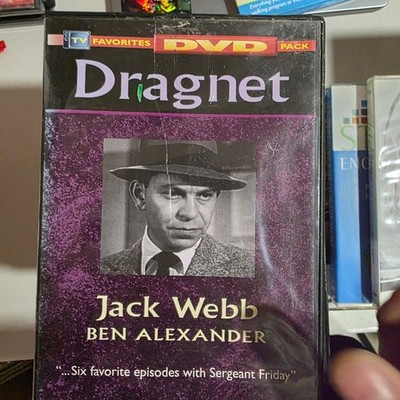 Dragnet DVD TV Favorites Jack Webb Ben Alexander Classic Series | eBay