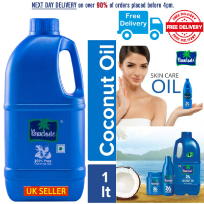 Parachute Coconut Oil Edible For Hair Skin Cooking 100% Pure Indian | eBay
