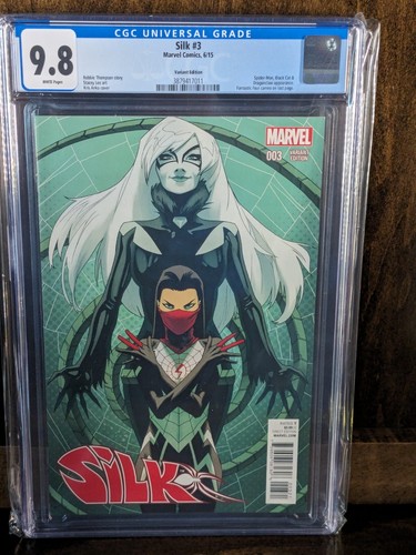 Silk - Issue 3 - Kris Anka Variant - CGC 9.8 - 2015 🔥🔥 | eBay