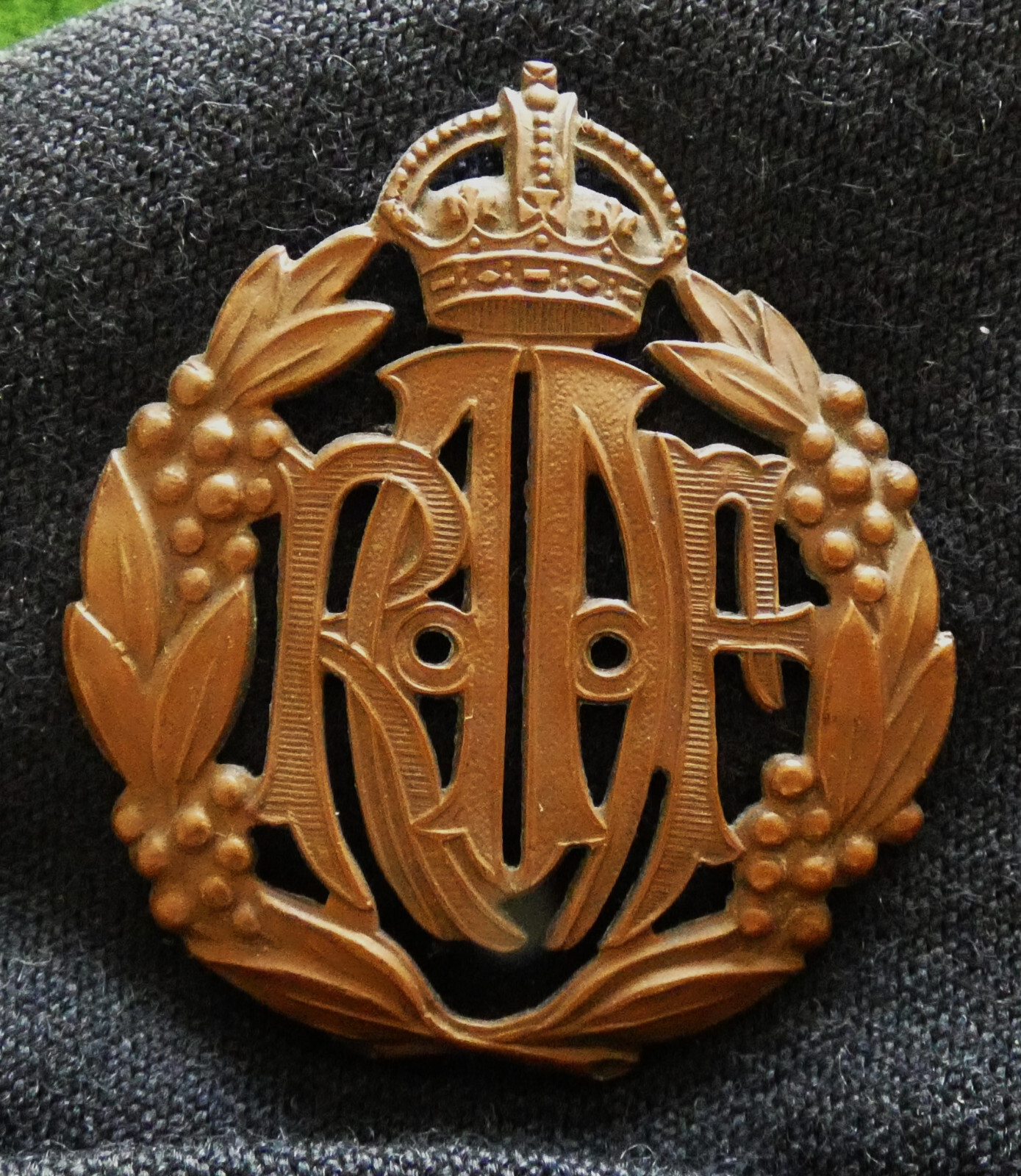 1942 Dated Royal AUSTRALIAN Air Force RAAF SIDE CAP Uniform Hat ...