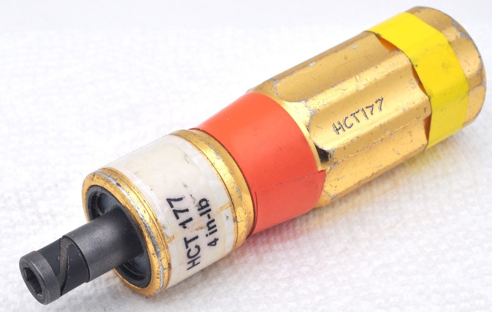 Mountz TLS0406 Preset TORQUE SCREWDRIVER Female 1/4" HEX DRIVE lb/in 4 ...