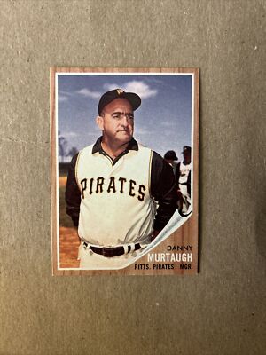 1962 Topps Baseball Danny Murtaugh Pittsburgh Pirates Card #503 | eBay