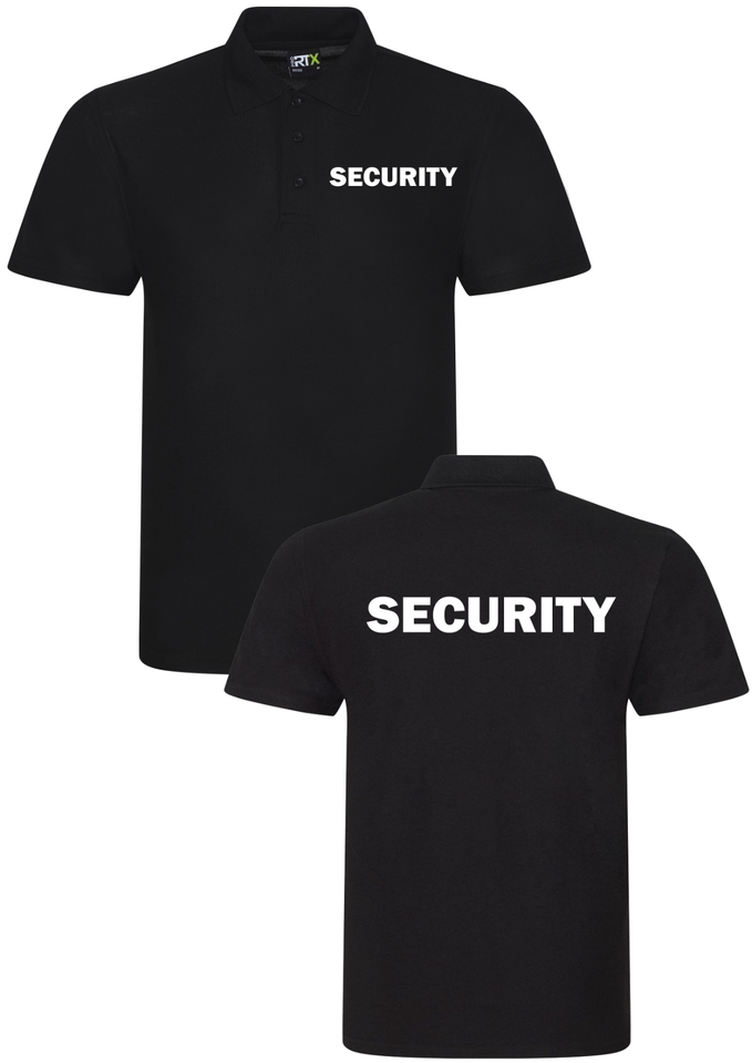 SIA Security POLO SHIRT WORKWEAR CCTV security Staff SIA BOUNCER TOP ...