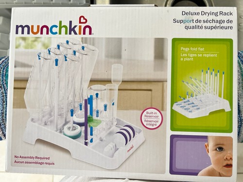 Munchkin Fold Baby Bottle Countertop Drying Rack, Blue 7445049241275 | eBay