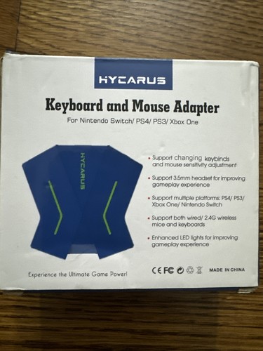 Hycarus Keyboard and Mouse Adapter for Nintendo Switch PS4 PS3 Xbox One ...
