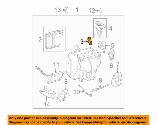 88515-60150 Toyota Valve, cooler expansion 8851560150, New Genuine OEM ...