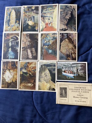 Howe Caverns New York NY Vintage Postcard Set of 12 Collection | eBay
