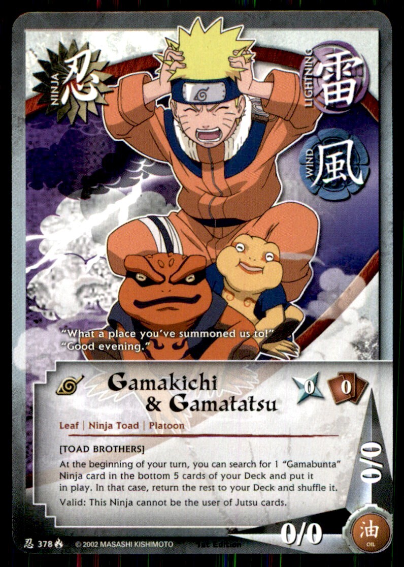 Gamakichi And Gamatatsu