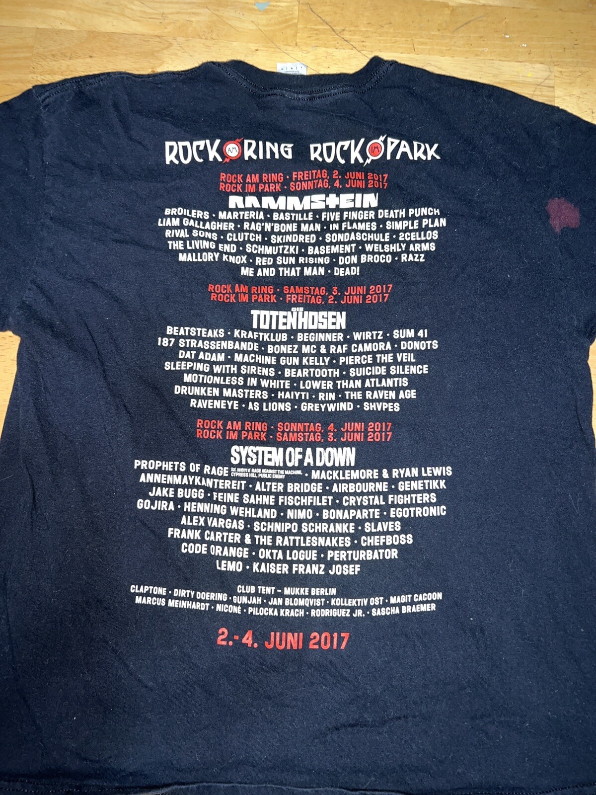 Rock Am Ring Park sz Large Rammstein SOAD Festival co… - Gem