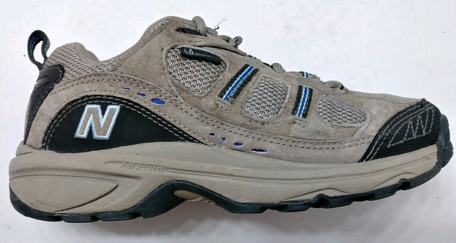 New Balance 646 WW646BR Size 9.5 B Brown Suede Hiking Athletic Shoes ...