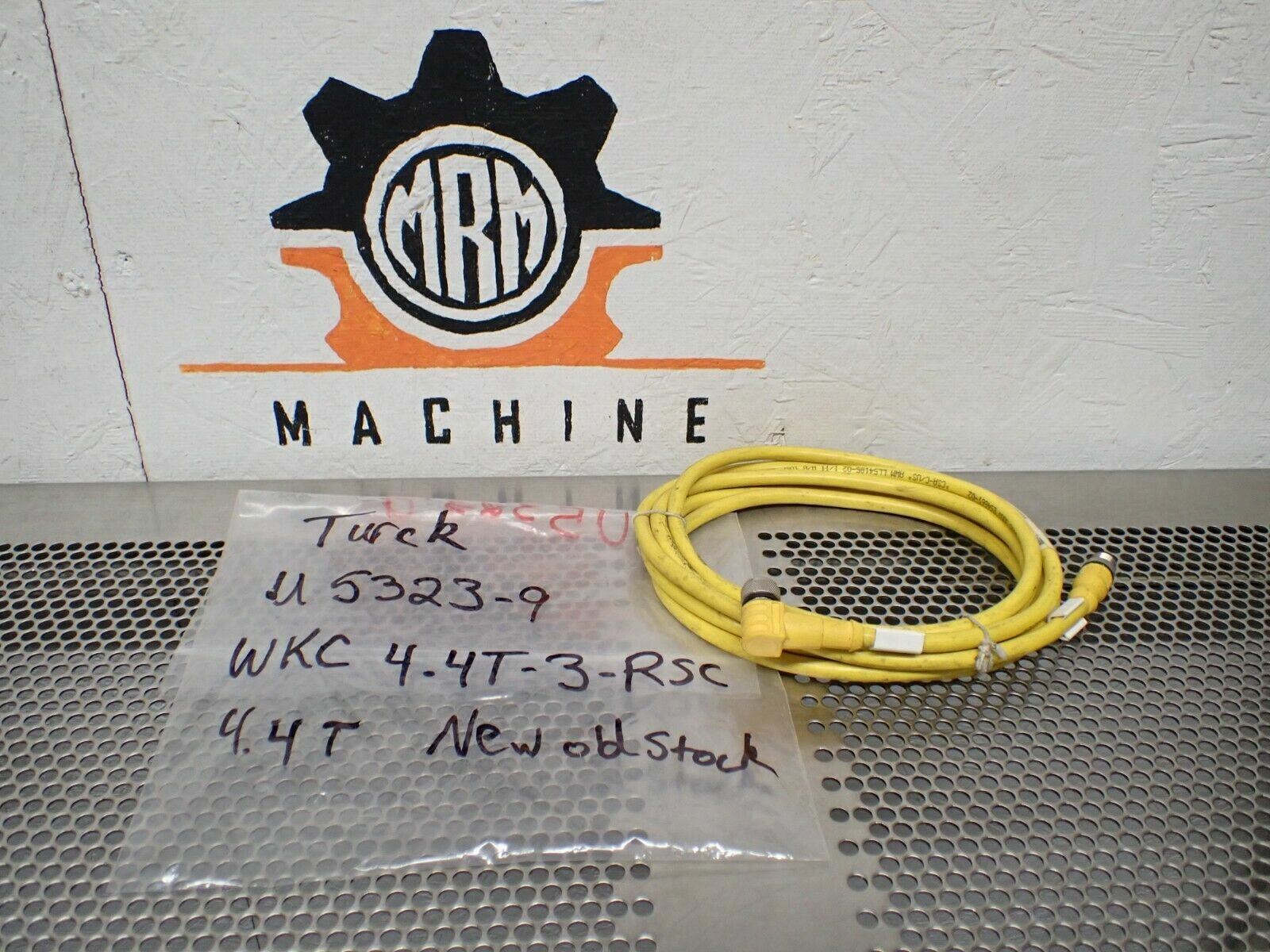 Turck U5323-9 WKC 4.4T-3-RSC 4.4T Euro Fast Cordset New No Box | eBay