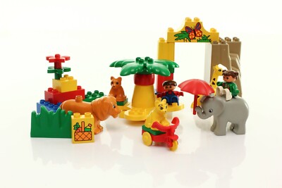 Lego DUPLO Town Zoo Set 2865 Children's Zoo vintage rare very good 1998 ...