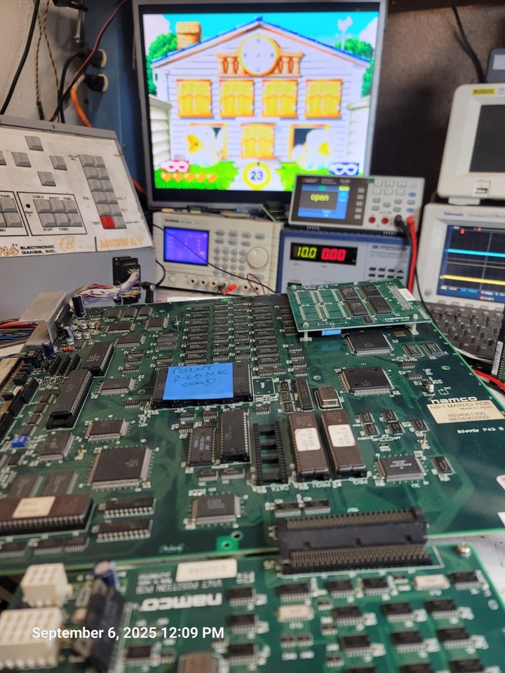Namco Point Blank ARCADE CIRCUIT BOARD PCB JAMMA for a Gun Shooting ...