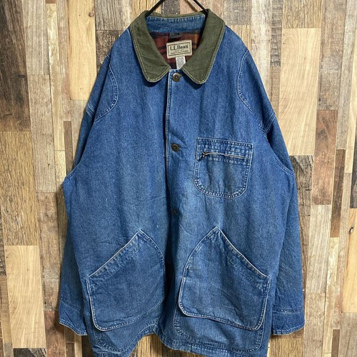 Hunting Denim Jacket Elle Bean 2XL USA Vintage Outerwear W76cm L85cm | eBay