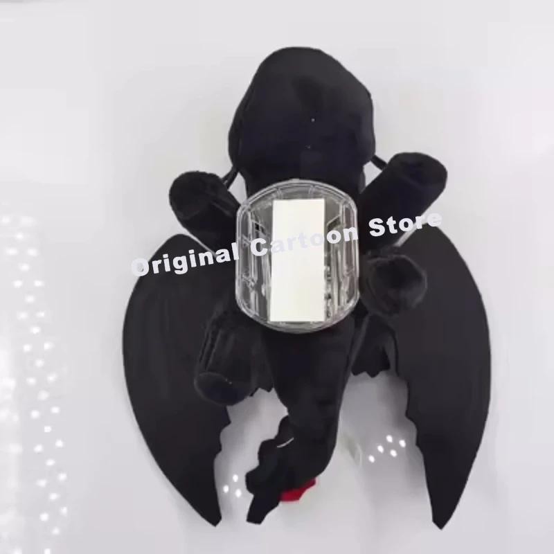 How to Train Your Dragon Toothless Black Dragon Doll Motorcycle Helmet ...
