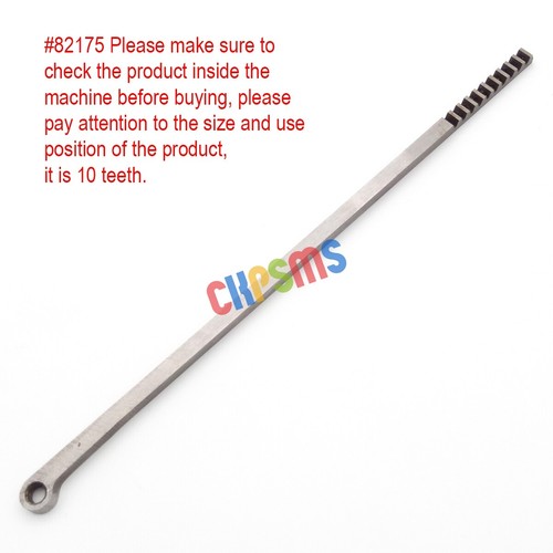 1PCS #82175 RACK FOR GEAR BOX (LONG) FIT FOR SINGER 29K 29K71 29K72 ...