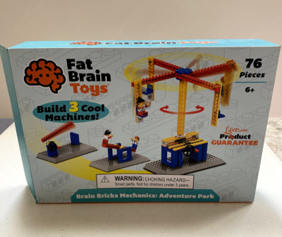 Brain Bricks Mechanics: Adventure Park Fat Brain Toys NEW Lego Like STEM | eBay