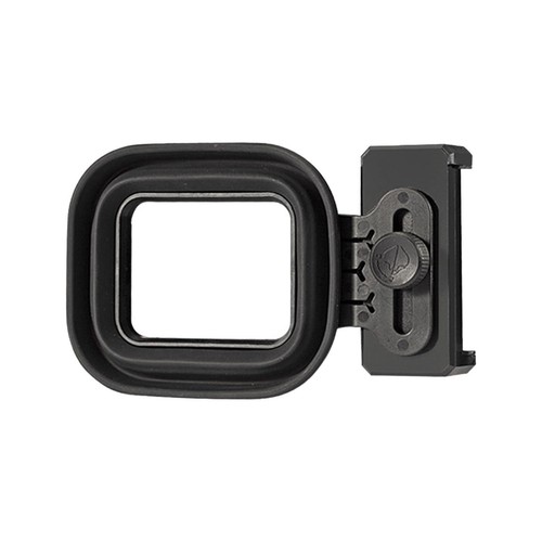 Anti Reflection Phone Lens Hood with Cold Shoe Clip Universal for ...