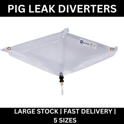 PIG Ceiling Leak Diverters | Roof Leak Drip Tarp Catcher | 5 Sizes FAST ...