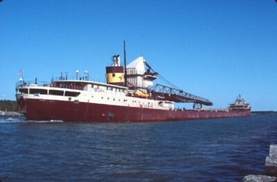 SHIP --- SS RESERVE (NEEBISH ISLAND MI) ORIGINAL SLIDE 08-16-98 5 T17 ...