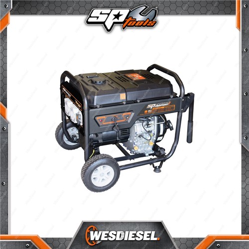 SP Tools 10Hp 6.8KVA Diesel Powered Construction Series Generator ...