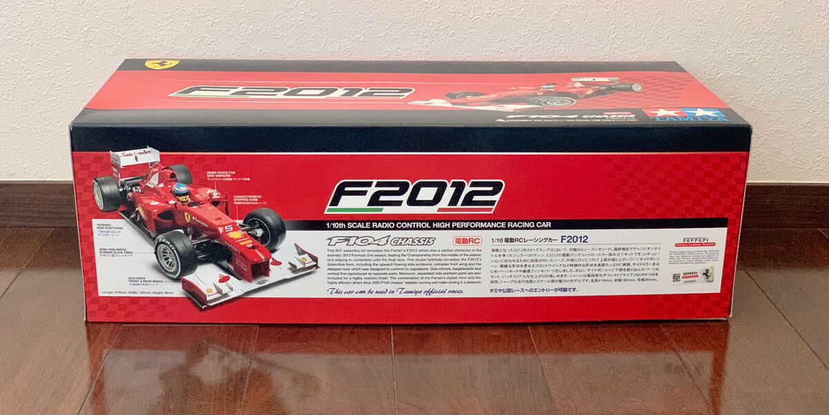 TAMIYA 58559 1/10 R/C High Performance Racing Car F2012 TAMIYA 58559 1/10 R/C High Performance Racing Car F2012