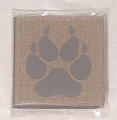 IR k9 handler dog paw ranger green infrared morale 2x2 laser fastener ...