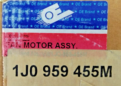OE 1J0959455M Electric Engine Cooling Fan Assembly fits Audi VW ...