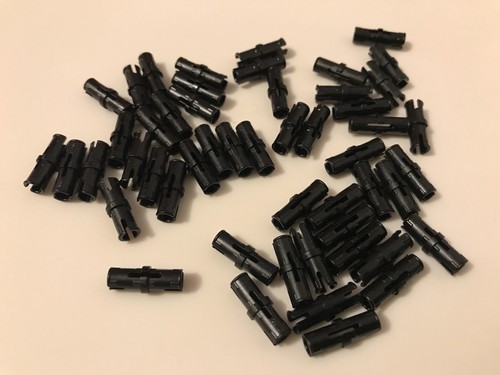 50 brand new lego BLACK TECHNIC CONNECTOR - marvel batman star wars ...