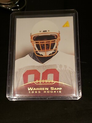 1995 Pinnacle Warren Sapp NFL Rookie Card, NICE! | eBay