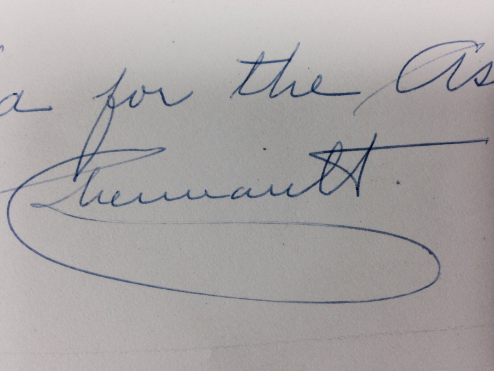 Claire Lee Chennault Commander Flying Tigers ''Rare''Signed quote, one ...