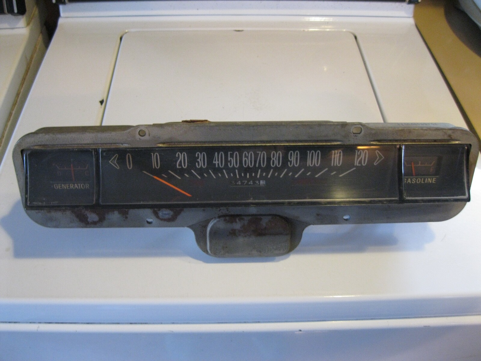 1961-1962 Pontiac Gauge Cluster Full Size Floor Shift | 1146044 ...