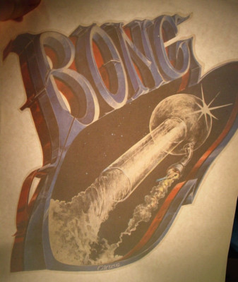 BONG RIP VINTAGE 1970's HEADSHOP IRON ON TRANSFER -NICE, B-4 | eBay