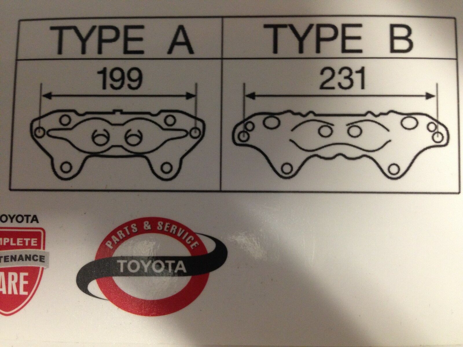 03-24 4RUNNER, 16-23 TACOMA Front Brake Pads Genuine Toyota Ceramic ...
