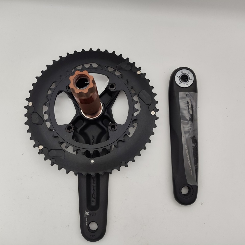 FSA Gossamer Pro 2x 50/34T 170mm BB386EVO Crankset Black | eBay